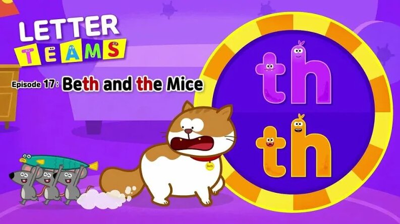Digraphs th Phonics Songs and Stories Learn to Read — Видео от English ...