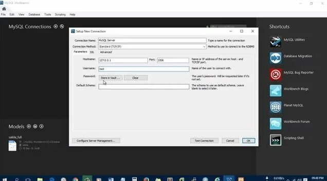 MySQL WorkBench - Setting Up MySQL Workbench to connect to MySQL Server ...