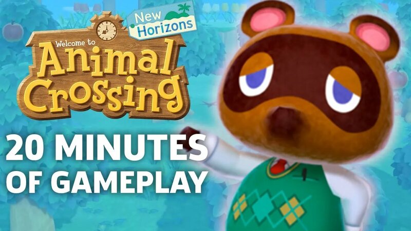Animal Crossing: New Horizons Co-op Gameplay: 20 Minutes Of Off-Screen ...
