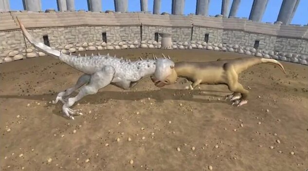 T-Rex vs Indominus Rex | Dino Arena [S2E1] | Spore - Смотреть онлайн в ...