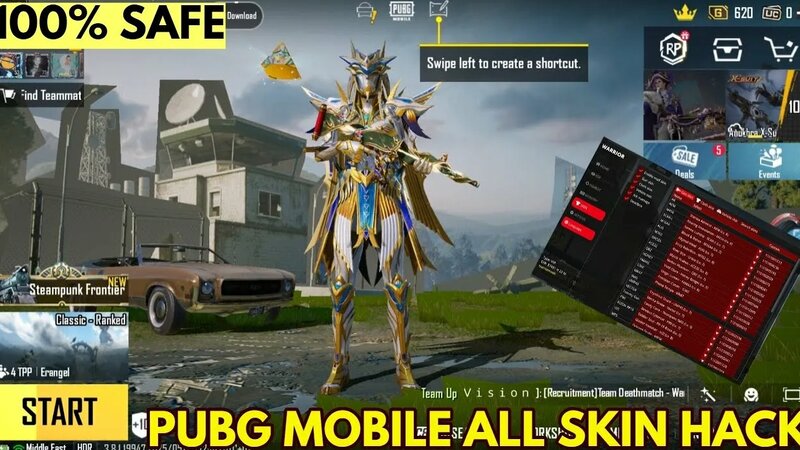 Pubg Mobile Skin Hack 3.8 With Gameloop #pubgmobile #pubg #pubgesphack ...