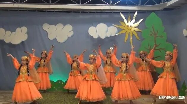 "Nelbeki" reqsi.Reqsin qurulusu Lala xanim Ibragimova. ARB Gunes TV ...