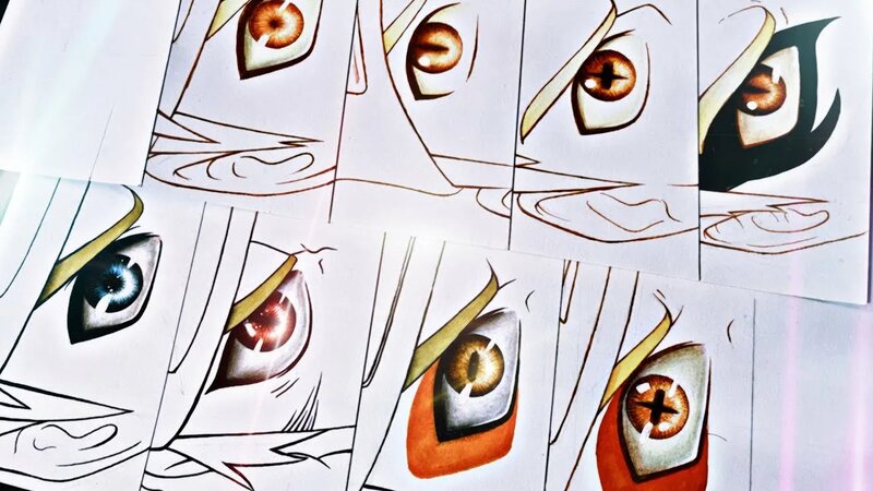 Drawing All Naruto Uzumaki Eyes ( 1999-2021)