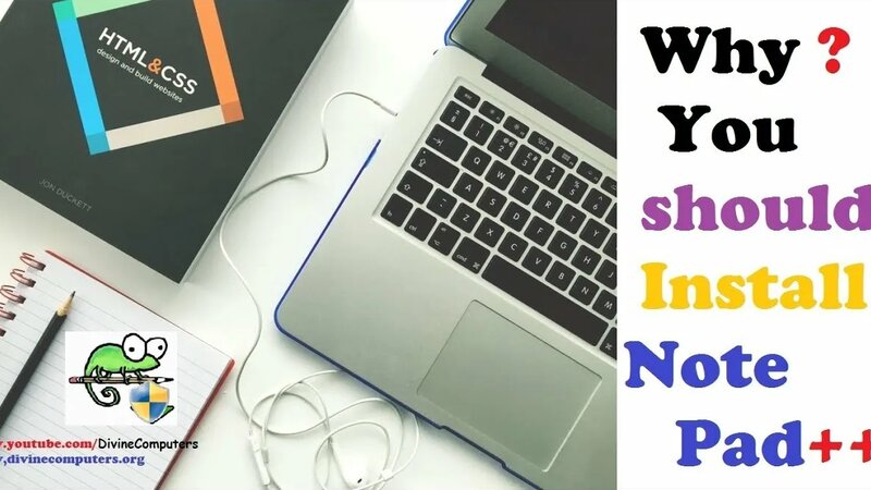 WHY WE USE Notepad PLUS PLUS - difference between notepad and notepad++ ...