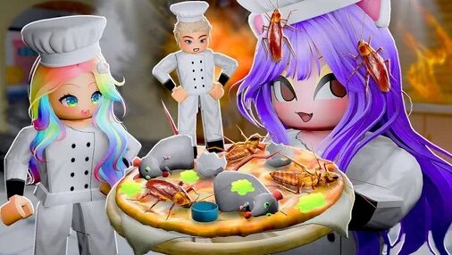 Готовим Неправильную Пиццу! Roblox Cook Pizzas | Кошка ЛАНА | Дзен ...