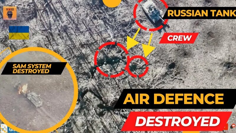 Ukrainian Forces Eliminated First Russian Air Defense System SAM using ...