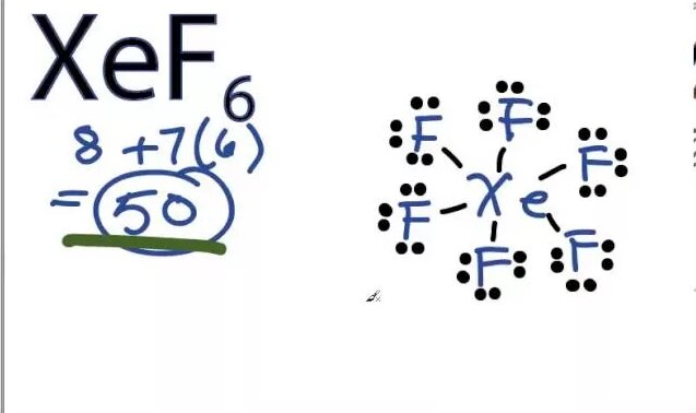 XeF6 Lewis Structure - How to Draw the Lewis Structure for XeF6 ...