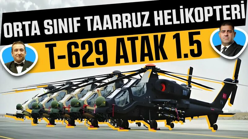 T629 Atak 1.5 Orta Sınıf Taarruz Helikopteri - Yandex Video aramada ...
