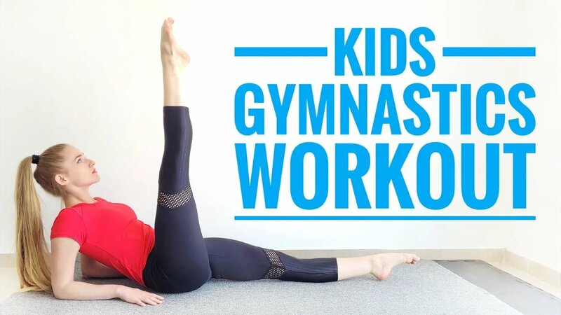 Improve your gymnastics skills at home: Gymnastics workout for kids ...