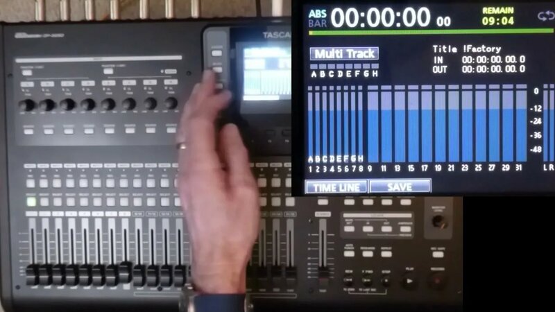 Tascam DP24/32SD Tutorial 3A: Basic 8-track mixer - Yandex Video ...