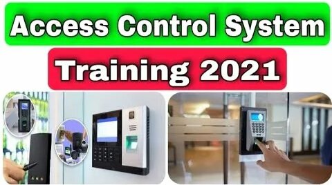 Access Control System Training with Block Diagram and Connection ...