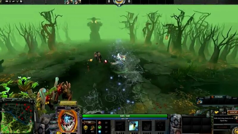 Pounce of the Silent Ripper - Dota2 Slark's kinetic gem effect video ...