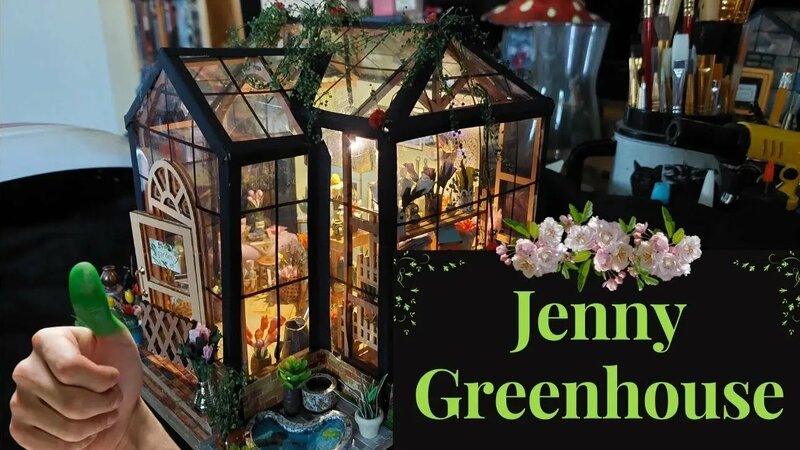 Craft Kit Model Jenny Greenhouse DIY - Смотреть онлайн в поиске Яндекса ...