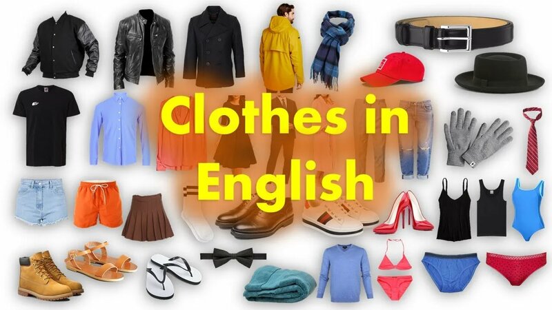 Learn English: Clothes Vocabulary | Clothes Names with Pictures ...