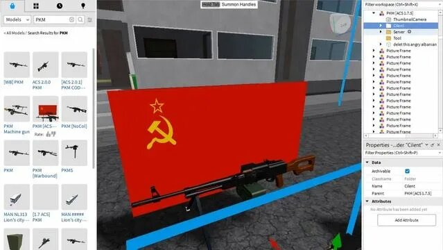 Кастомное оружие ACS. Как сделать? Roblox Studio гайд - Смотреть онлайн ...