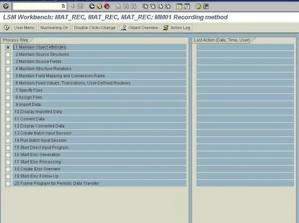 SAP LSMW - Transaction data upload using LSMW tool in SAP (Legacy ...