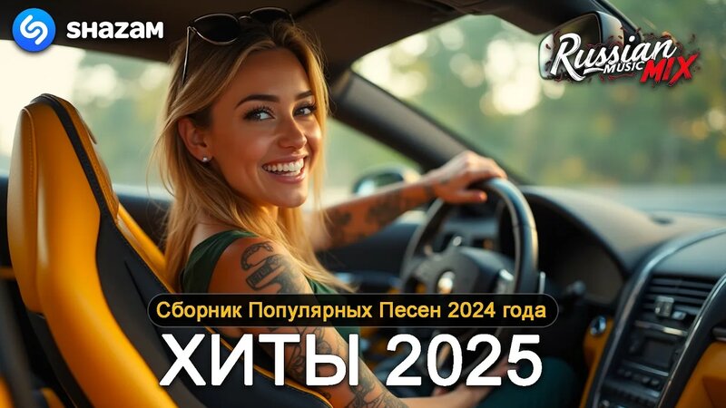 Хиты 2025 слушать музыку 2025 новинки крутая музыка в машину 2025 ...