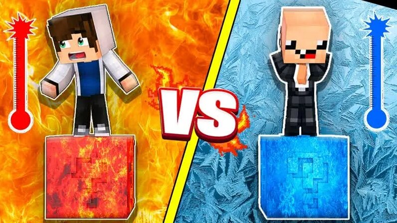 Мощные Битвы на Одном Блоке: НУБ VS ПРО ЛакиБлок в Майнкрафт! — Видео ...