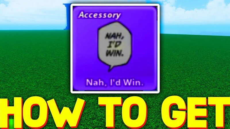 How to get secret nah, I'D win accessory in meme sea! roblox - Смотреть ...
