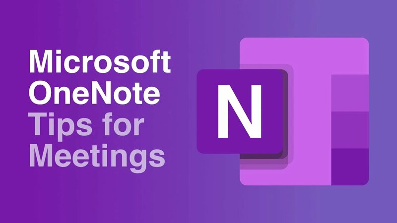 Microsoft OneNote Tips for Meetings