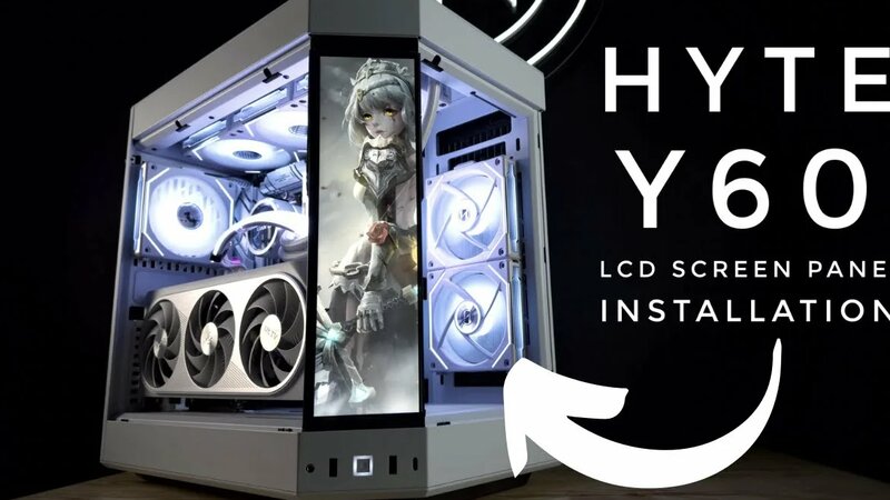 Is HYTE Y60 LCD Screen Panel Actually Worth It??? Let’s Unbox and ...