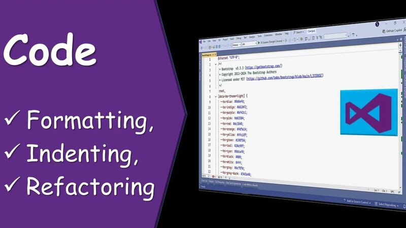 Format Code & Markup in Visual Studio | Refactor Code in Visual Studio ...