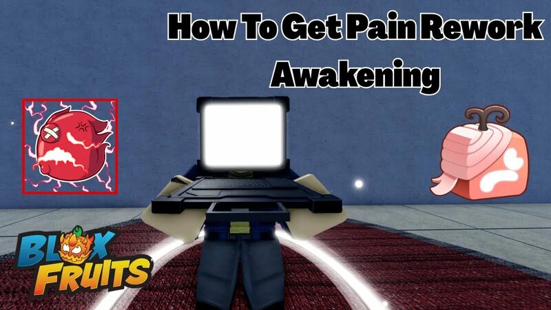 How To Get The Pain Fruit Awakening Admin Panel In Blox Fruits ...