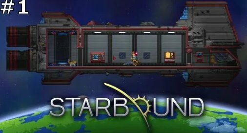 Старт новой выживалки / Начало прохождения / #1 / Starbound / Starbound ...