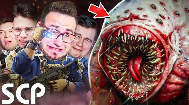 24 ЧАСА В Заброшенной Лаборатории С Монстрами SCP! 4 Выживших vs 1.000 ...
