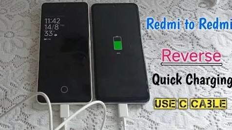 How to Transfer Charging Redmi To Redmi Mobile | Redmi Phone Reverse ...
