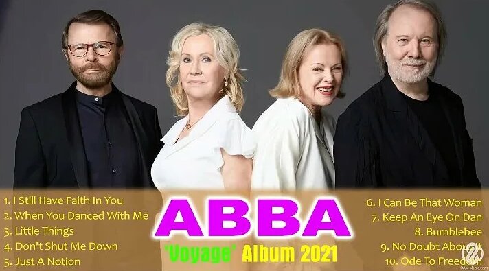Видео ABBA 'Voyage' Album 2021 - ABBA 2021 MIX - Best ABBA Songs - ABBA ...