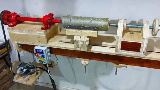 Mazay DIY — Самоделки от Мазая | Токарный станок по дереву своими ...