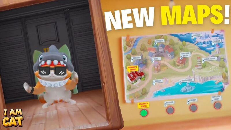 Unlocking NEW MAPS + Skins & Multiplayer! (I Am Cat VR) - Смотреть ...