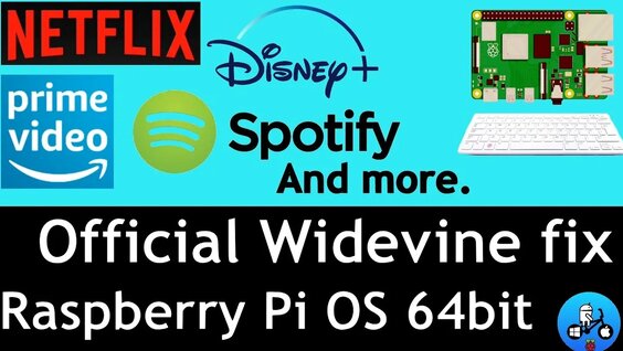 64bit Raspberry pi OS. Netflix widevine Fix, Spotify, Prime & more. Microsoft Teams... - EroFound