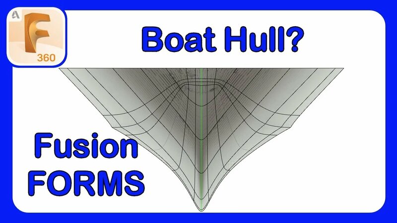 Fusion 360 Form Mastery Part 43 - Boat Hull Design Tips with Fusion ...