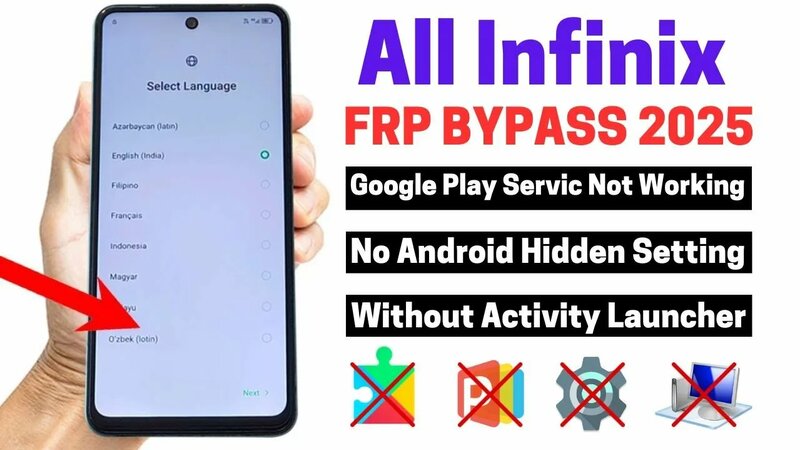 All Infinix Android 13/14 Google Account Bypass 2025 | Apps Not Open ...