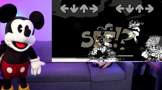 Mickey Mouse Reacts TO Friday Night Funkin' VS MickeyMouse AVI FNF Mod ...