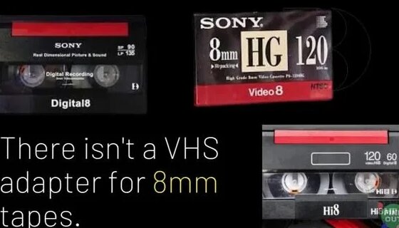 8mm Video Adapter to VHS : Can You Play 8mm Tapes in VCR? | 8mm tape ...