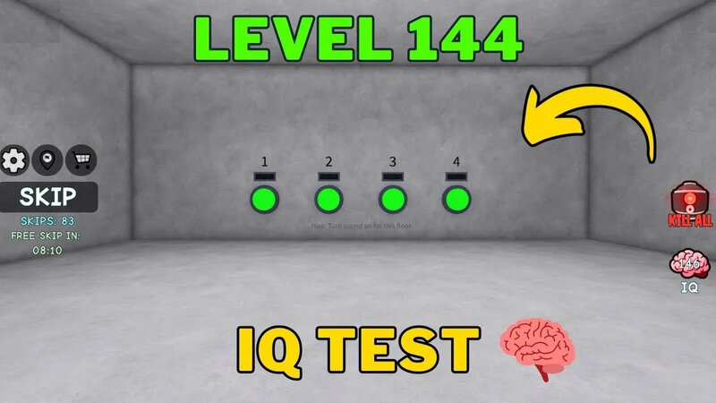 How To Solve Roblox IQ Test Level 144 | IQ Test Floor 144 Answer ...