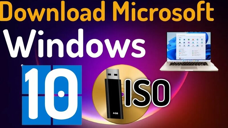 Download Windows 10 Pro ISO & Create a Bootable USB drive| Official ...