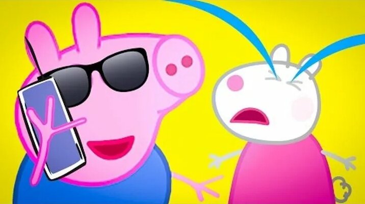 Видео Свинка Пеппа. Новые серии. Джордж нашел Телефон! Peppa Pig. | OK ...