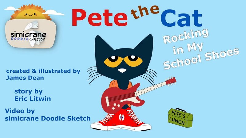 Pete the Cat Rocking in My School Shoes | Book Video for Children ...