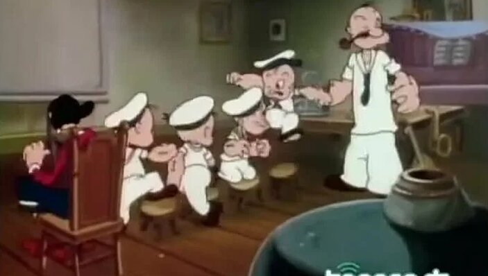 Видео Popeye Cartoon Ain_t Human 1943 TV Show Tooncast | OK.RU ...