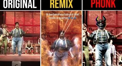 A Barbershop Haircut That Costs A Quarter Original vs Remix vs Phonk ...