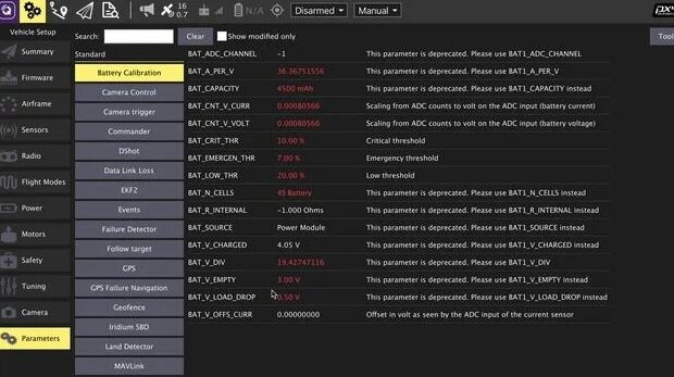Настройка полетного контроллера Pixhawk PX4 в программе QGroundControl ...