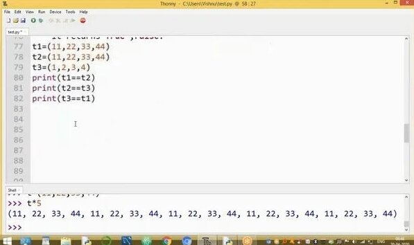Tuple Data Structure in Python | How to Declare a Tuple |To Perform ...