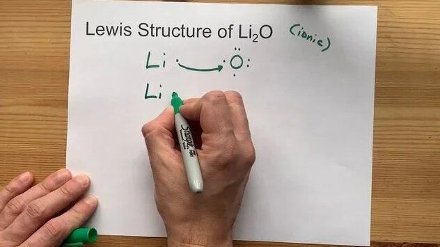 Draw the Lewis Structure of Li2O (lithium oxide) - Смотреть онлайн в ...