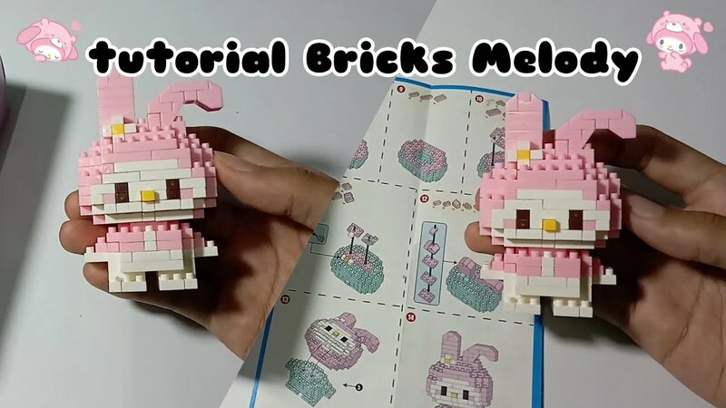 tutorial Bricks Melody 🩷 | building blocks | mini lego - Смотреть ...