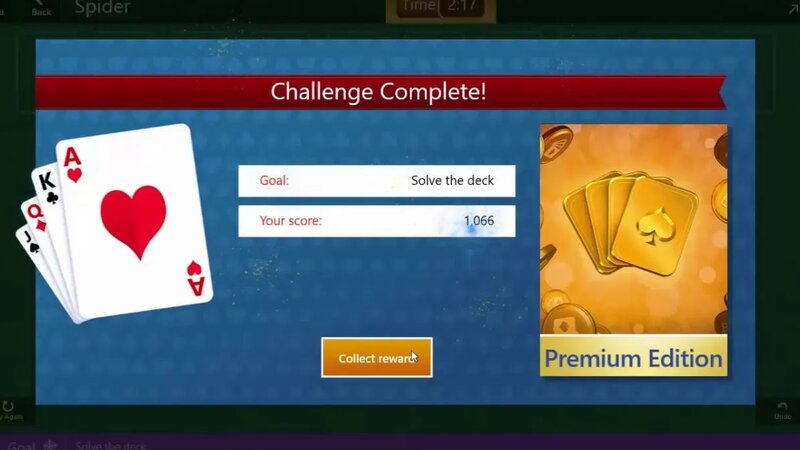 Microsoft Solitaire Collection | Card Games | Spider | Daily Challenge ...