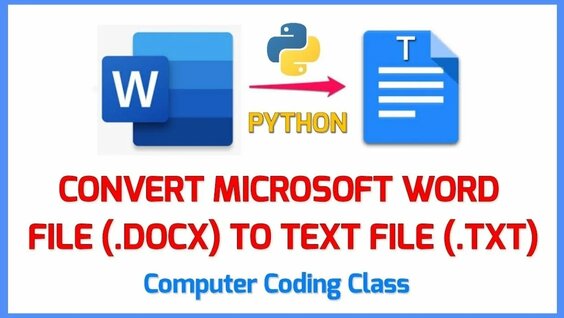 python convert doc to docx: 963 video Yandex'te bulundu